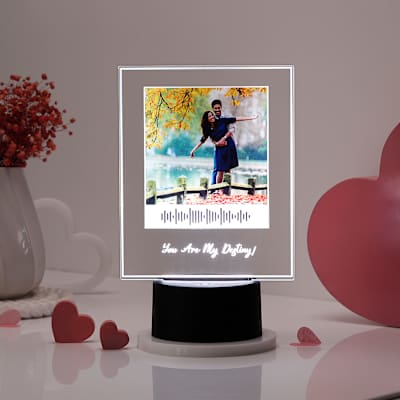 Buy/Send My Destiny Personalized Valentine's Day LED Lamp Online | IGP ...