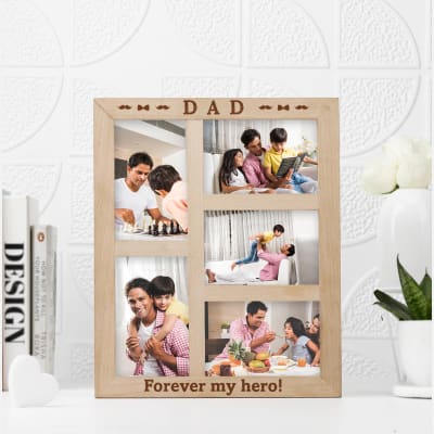 Buy/Send My Hero - Personalized Father's Day Photo Frame Online | IGP ...