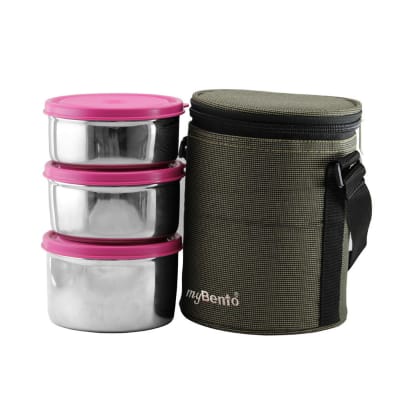 Buy/Send MYBENTO SS PRIDE 110 EXECUTIVE TRIO+ 1365ML LUNCH BOX 145453 ...