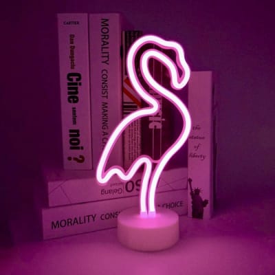 Buy/Send Neon LED Light Flamingo Pink Single Piece Online | IGP ...