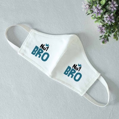 No. 1 Bro Safety Face Mask: Gift/Send Fashion Gifts Online J11142477 ...