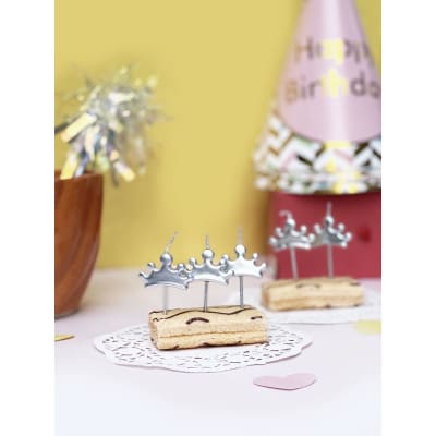 Buy/Send Party Candles - Crown - Set Of 5 Online | IGP | JVS1218106