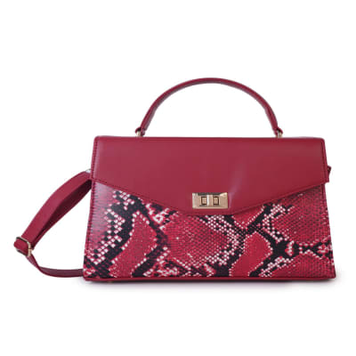 Buy/Send Peperone Daisy Red Satchel Online | IGP | JVS1179435