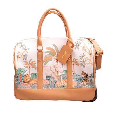 Buy/Send Personalized Animal Print Duffle Bag And Luggage Tag Combo ...