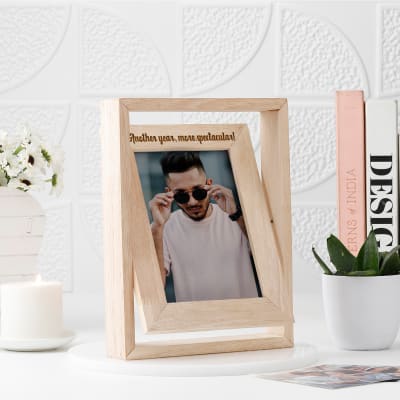 Buy/Send Personalized Another Year More Spectacular Photo Frame Online ...