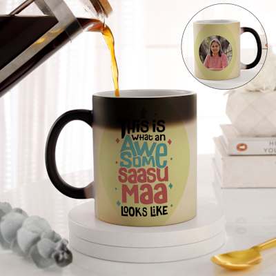 Buy/Send Personalized Awesome Saasu Maa Mothers Day Magic Mug Online ...
