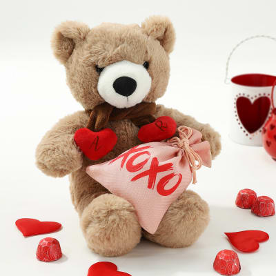 Buy/Send Personalized Bear Hugs Valentine's Day Gift Set Online | IGP ...