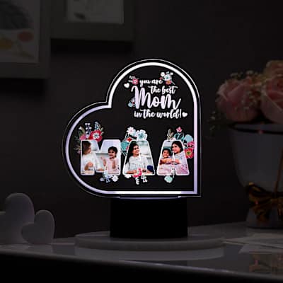 Buy/Send Personalized Best Mom In The World LED Lamp Online | IGP ...