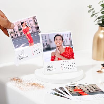 Buy/Send Personalized Calendar And Transparent Acrylic Stand Online ...