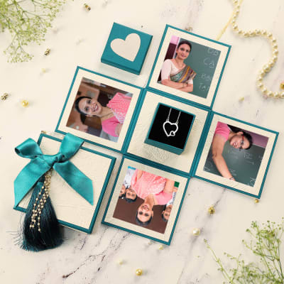 Personalized Explosion Box N Pendant: Gift/Send Teacher's Day Gifts ...