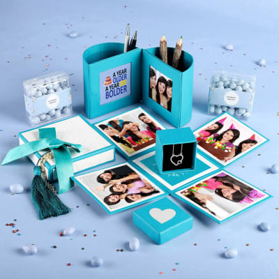 Buy/Send Personalized Explosion Box with Pen Stand Online | IGP ...