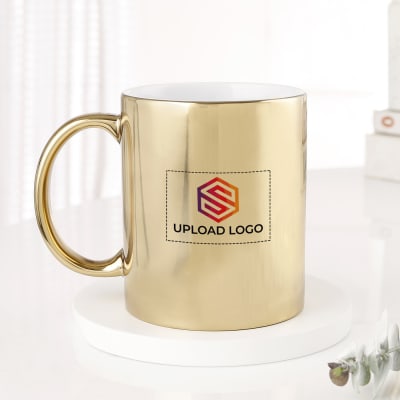 Buy/Send Personalized Gold Metallic Mug Online | IGP | JVS1275043