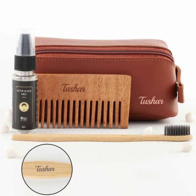 Buy/Send Personalized Grooming Kit for Men Online | IGP | JVS1180410