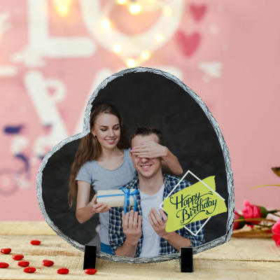 Personalized Heart Shaped Photo Frame: Gift/Send Home Gifts Online ...
