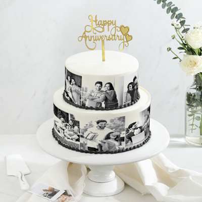 Buy/Send Personalized Heartfelt Memories Cake (2 Kg) Online | IGP ...