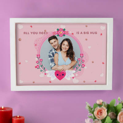Buy/Send Personalized Hug Day Photo Frame Online | IGP | JVS1201890