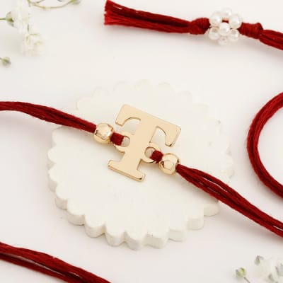 Buy/Send Personalized Initial Rakhi Online | IGP | JVS1261502