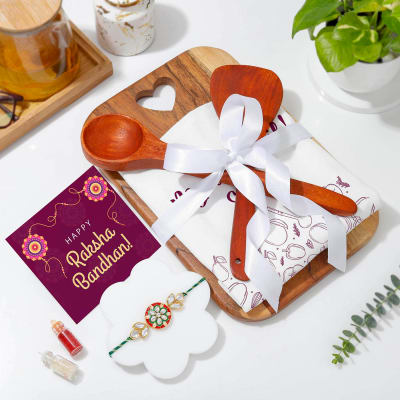 Buy/Send Personalized Master Chef Brother Raksha Bandhan Hamper Online | IGP | JVS1300281