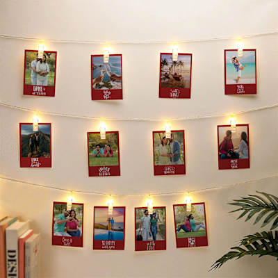Buy/Send Personalized Memory Lane LED Photo String Online | IGP ...