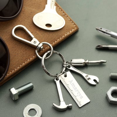 Buy/Send Personalized Men's Tools Keychain Online | IGP | JVS1203233