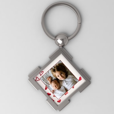 Buy/Send Personalized Metal Square Keychain Online | IGP | J11115181