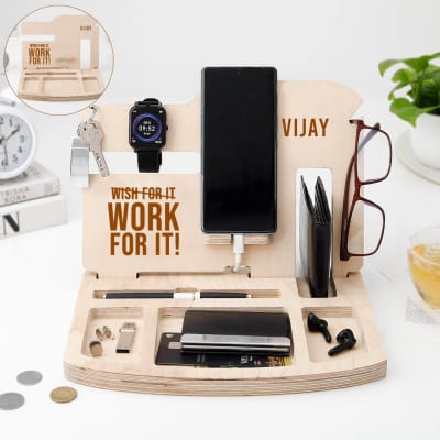 Buy/Send Personalized Multipurpose Desk Organizer Online | IGP | JVS1281394