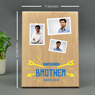 Personalized Photo Frame for Brother: Gift/Send Home and Living Gifts ...
