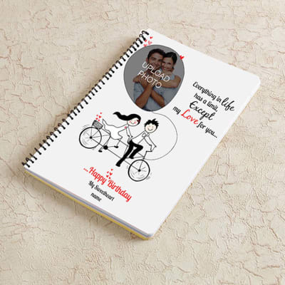 Buy/Send Personalized Photo Notebook Online | IGP | J11009136