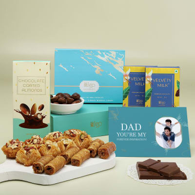 Buy/Send Personalized Sweets Hamper For Dads Online | IGP | JVS1179085