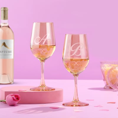 Buy/Send Personalized Wine Love Glasses - Set Of Two Online | IGP ...
