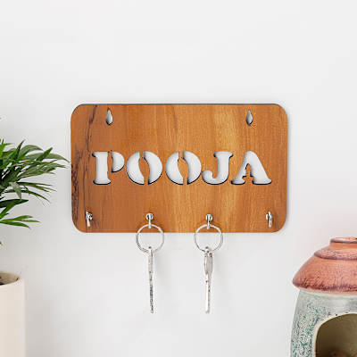 Buy/Send Personalized Wooden Key Holder Online | IGP | JVS1404196