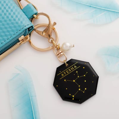 Buy/Send Personalized Zodiac Constellation Keychain - Sagittarius ...