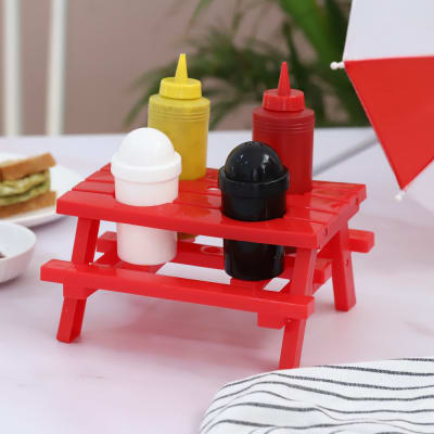 Buy/Send Picnic Bench - Condiments Holder Set Online | IGP | JVS1259127