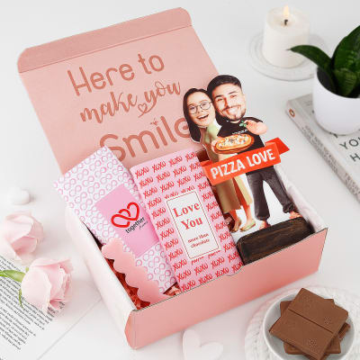 Pizza Lovers Valentine Hamper: Gift/Send Gourmet Gifts Online ...