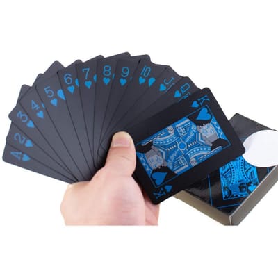 Buy/Send Playing Cards - Black - Single Deck Online | IGP | JVS1234673
