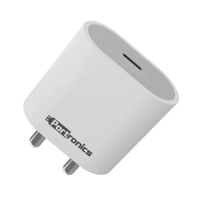 Buy/Send PORTRONICS ADAPTO 20 TYPE C 20W FAST CHARGING ADAPTER Online ...