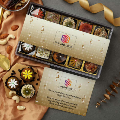 Buy/Send Premium Gourmet Sweets New Year Gift Box - Customized With ...
