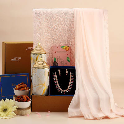 Buy/Send Pretty As A Peach Festive Hamper Online | IGP | JVS1187991