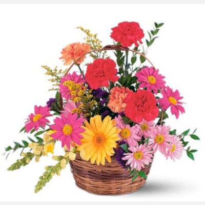 Buy/Send Pretty Flower Basket Online | IGP | JVS1177388