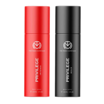 Buy/Send Privilege Bold and Intense Body Spray for Men set 150ml each ...