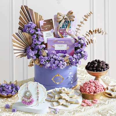 Buy/Send Purple Rakhi Rituals Online | IGP | JVS1419758