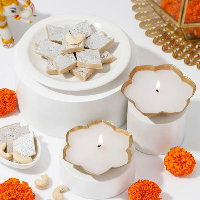 Buy/Send Radiant Delights Diwali Combo Online | IGP | JVS1335255