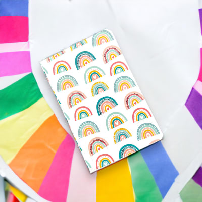 Buy/Send Rainbow Notebook - Assorted - Single Piece Online | IGP ...