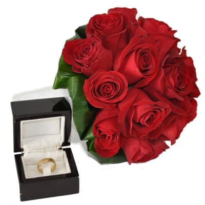 Buy/Send Red Roses bridal bouquet Online | IGP | ID1377855