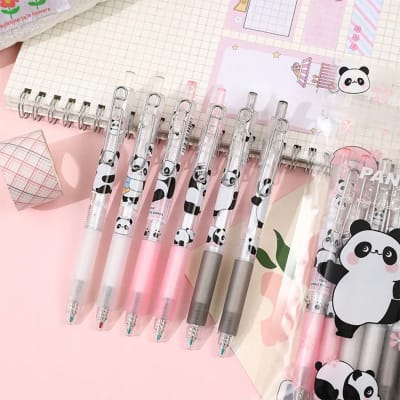 Buy/Send Retractable Gel Pen - Panda - Assorted - Set Of 6 Online | IGP ...
