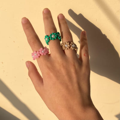 Buy/Send Rings Oopsy Daisy Set Of 3 Online | IGP | JVS1219054