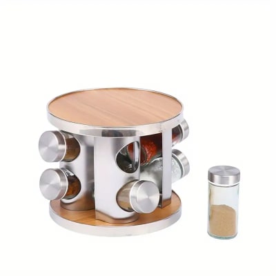 Buy/Send Rotating Masala Jar Holder - Assorted - Set Of 8 Online | IGP ...