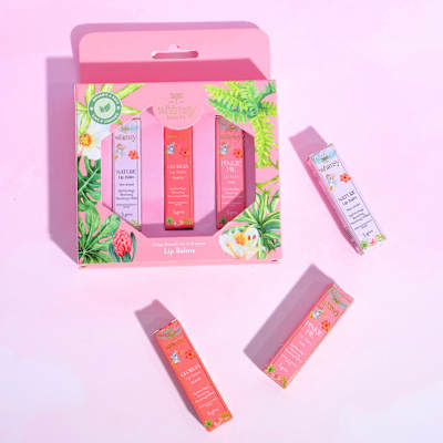 Buy/Send Safe And Fun Lip Balms - Set Of 3 Online | IGP | JVS1402596