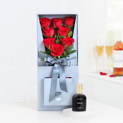 Buy/Send Scented Love Gift Box Online | IGP | JVS1273408
