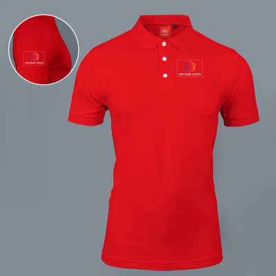 Scott Young Polo T shirt for Men Red : Gift/Send Business Gifts Online ...